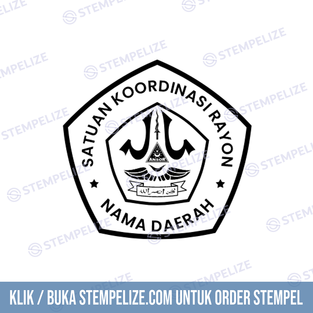 Contoh Stempel Banser