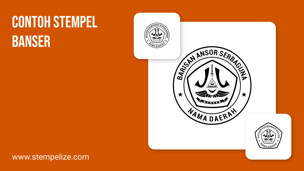 Contoh Stempel Banser