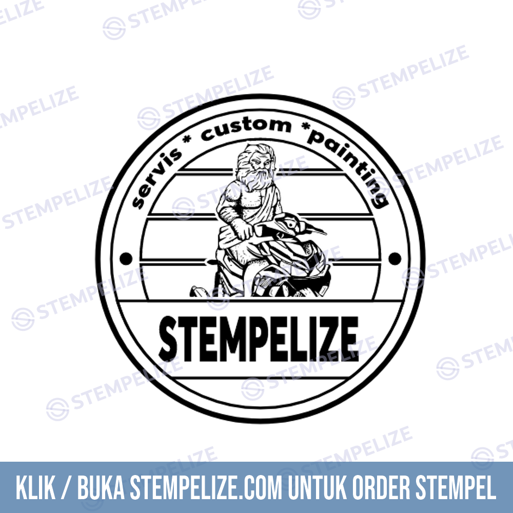Contoh Stempel Bengkel Motor