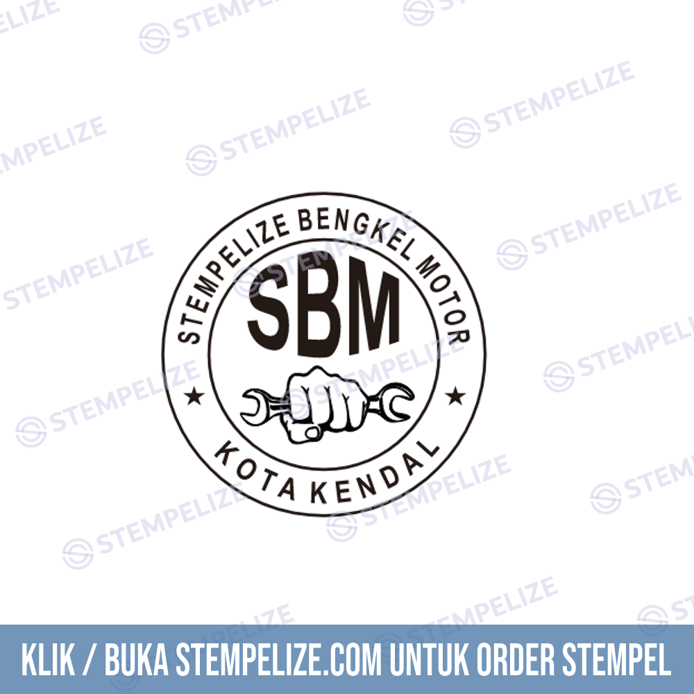 Contoh Stempel Bengkel Motor