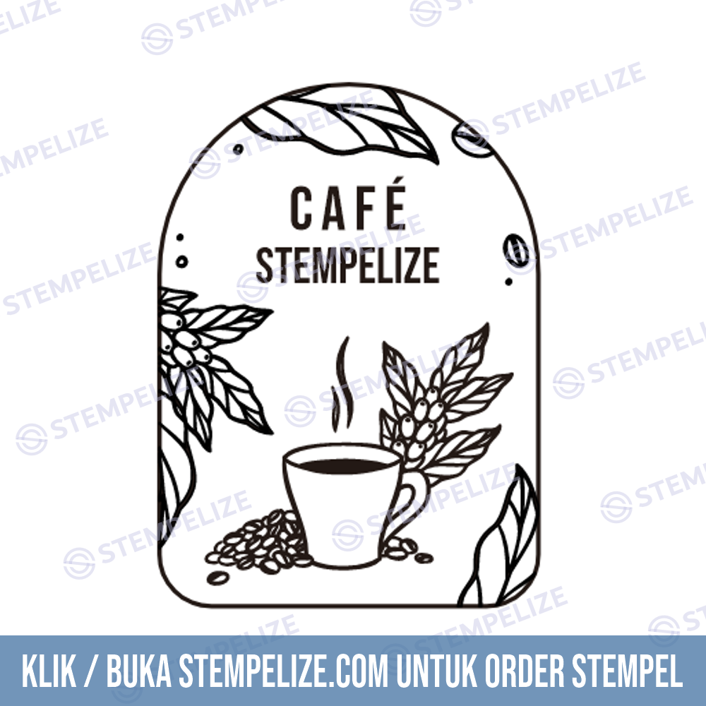 Contoh Stempel Cafe