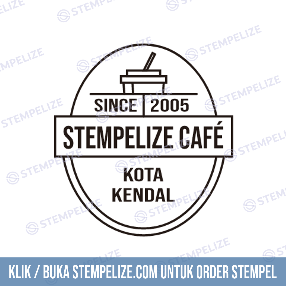 Contoh Stempel Cafe