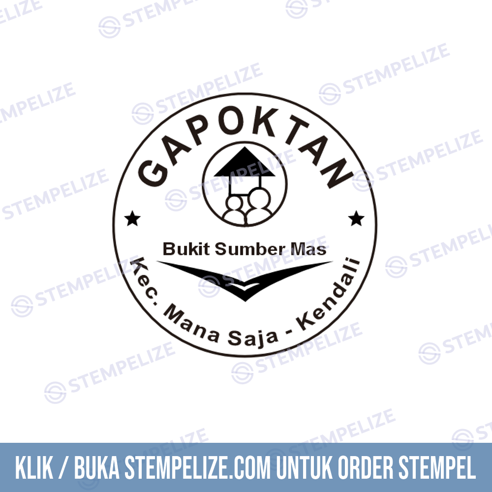 Contoh Stempel Gapoktan