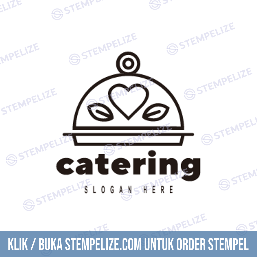 Contoh Stempel Katering / Catering / Snack / Nasi Kotak