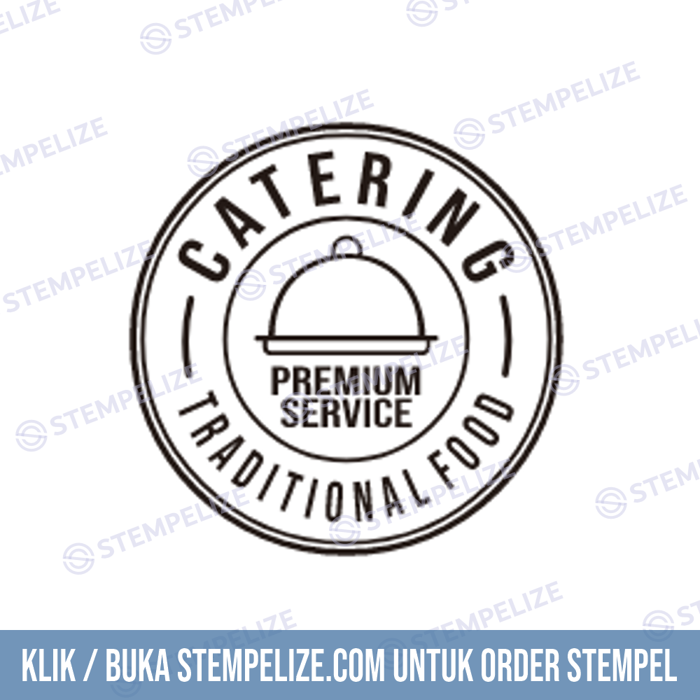 Contoh Stempel Katering / Catering / Snack / Nasi Kotak