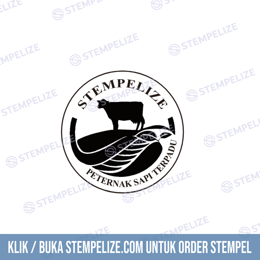 Contoh Stempel Kelompok Ternak Sapi