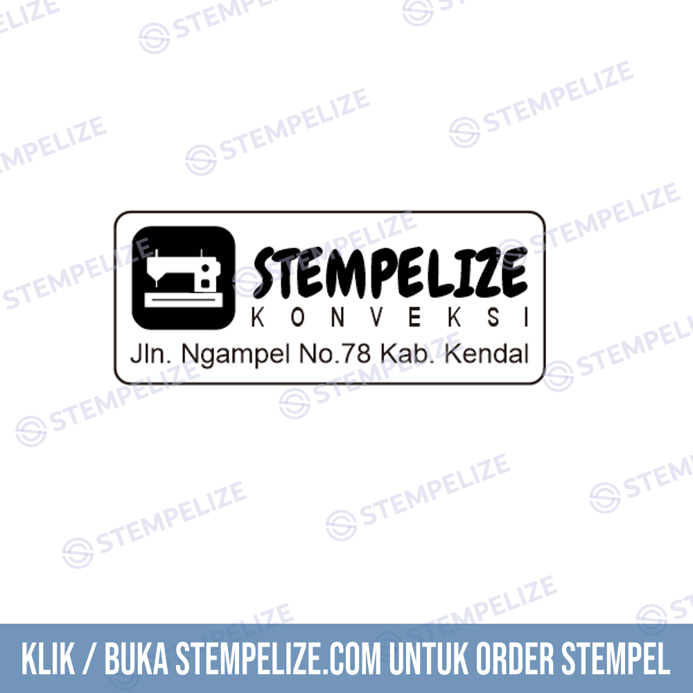 Contoh Stempel Konveksi