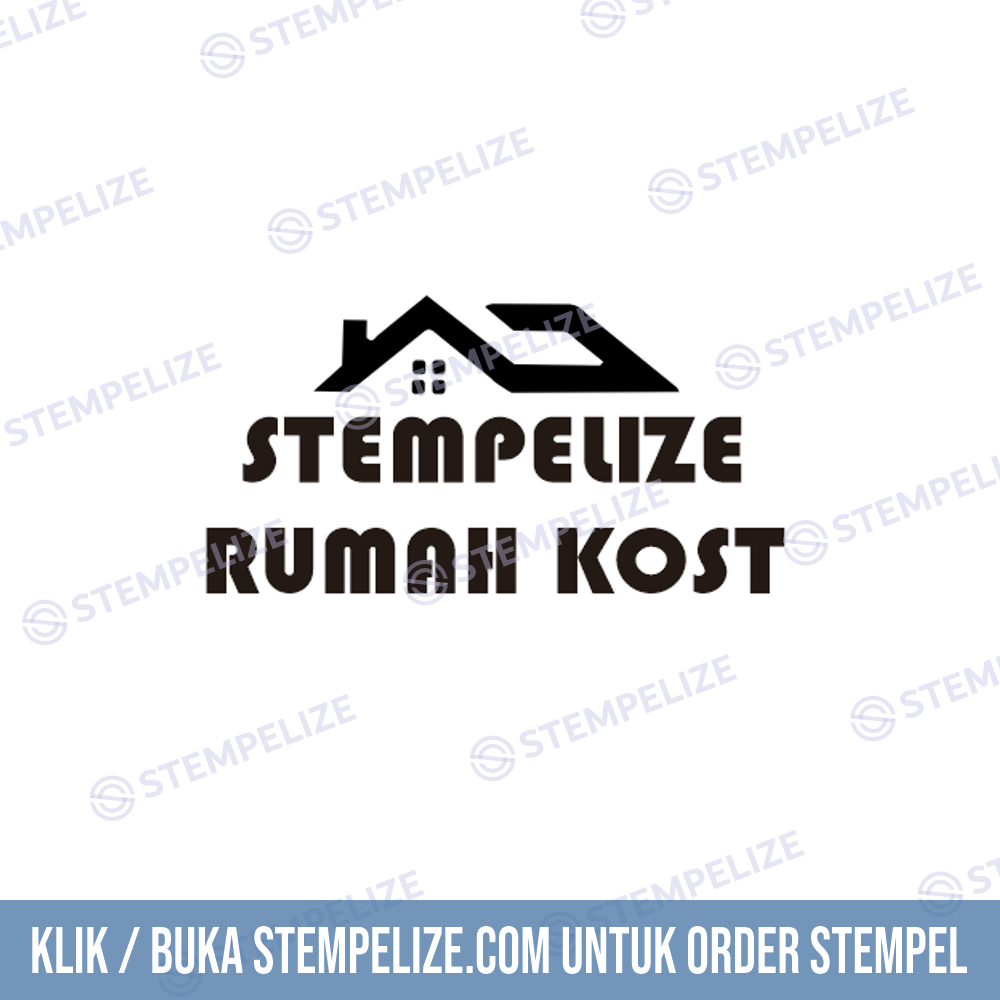 Contoh Stempel Kost