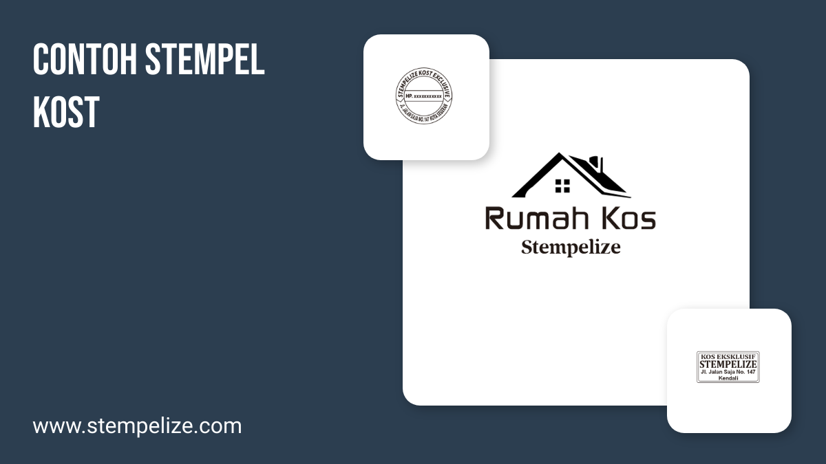 Contoh Stempel Kost