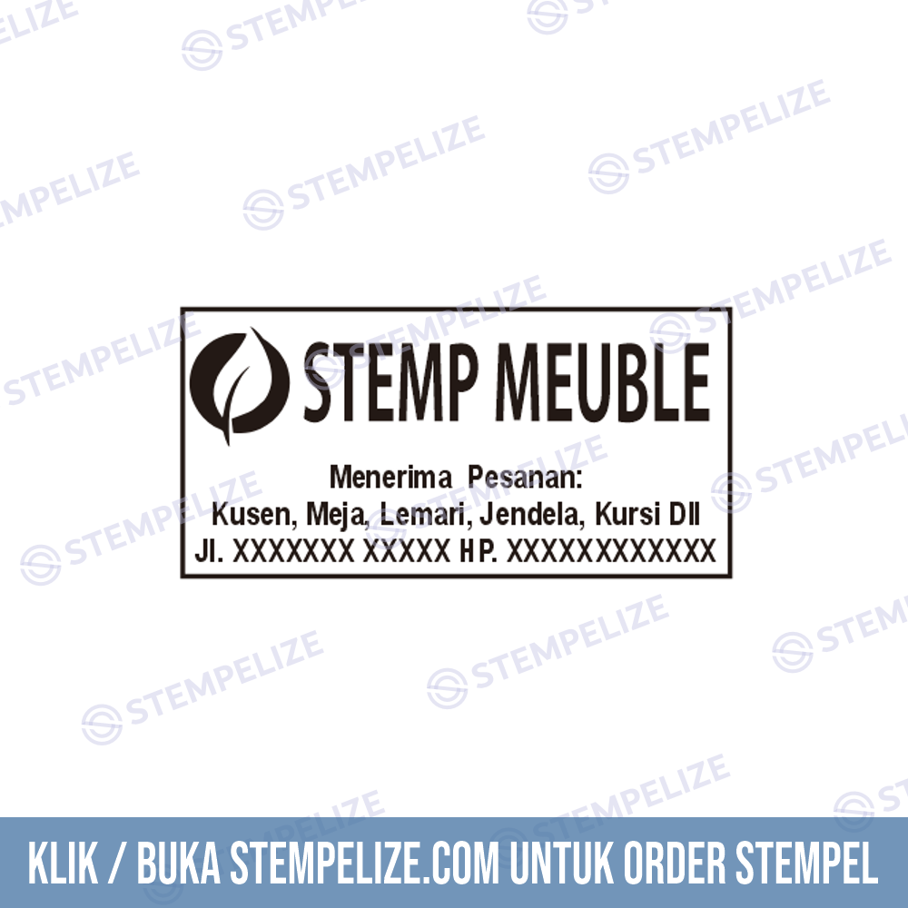 Contoh Stempel Mebel Kayu