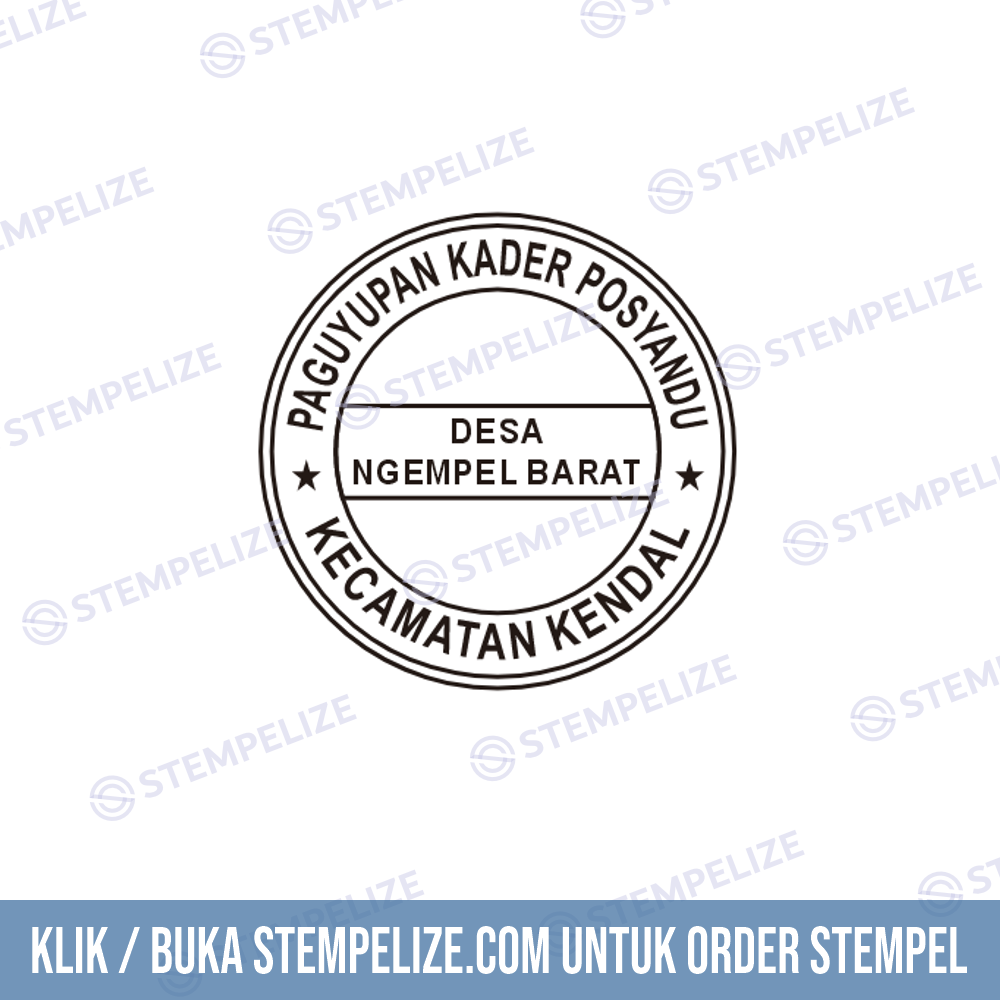 Contoh Stempel Paguyuban