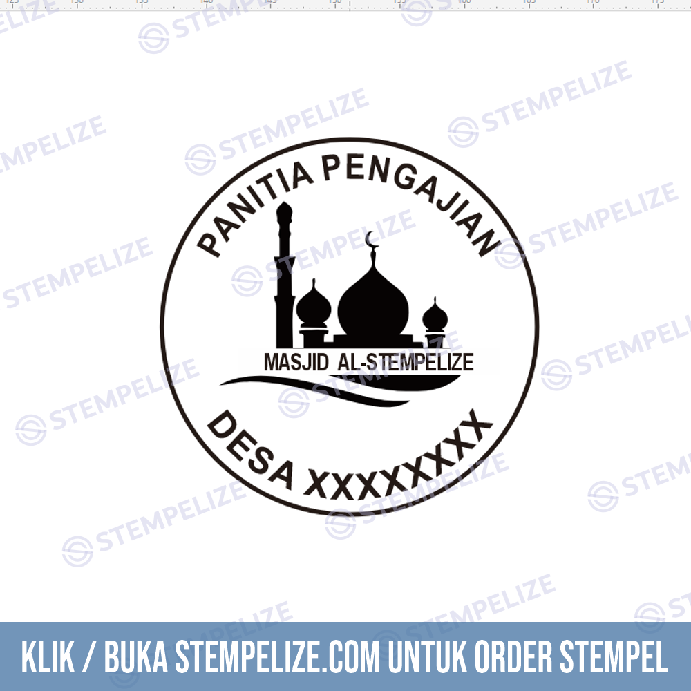 Contoh Stempel Panitia Pengajian