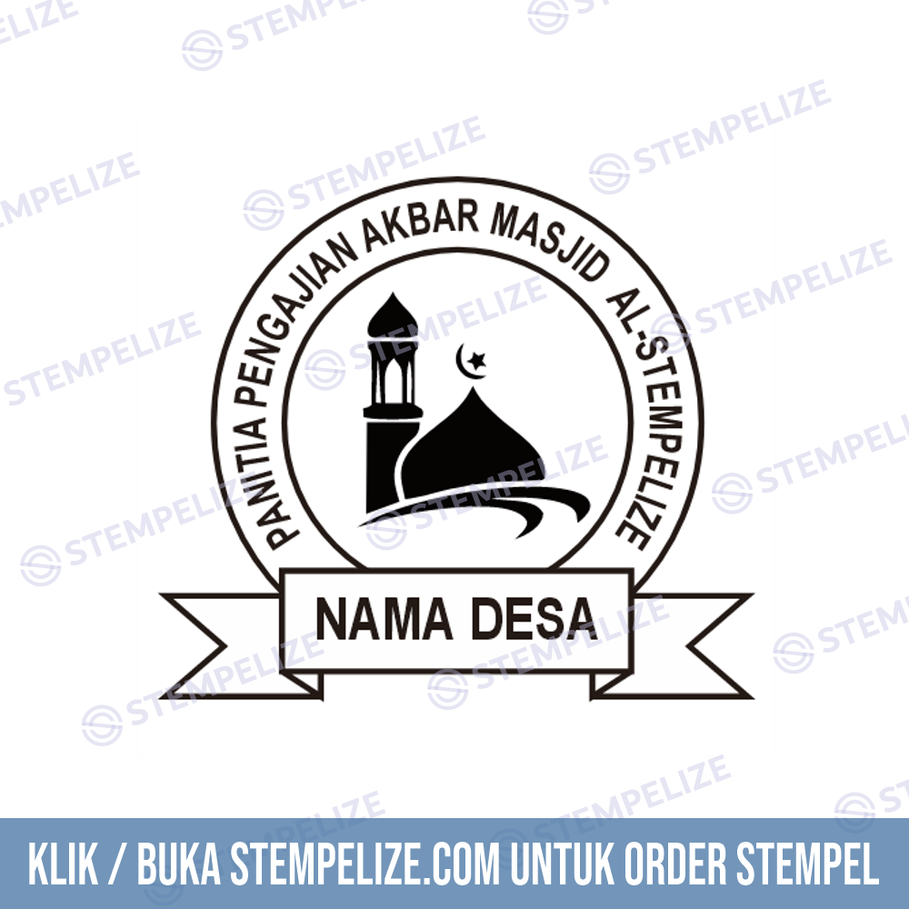 Contoh Stempel Panitia Pengajian