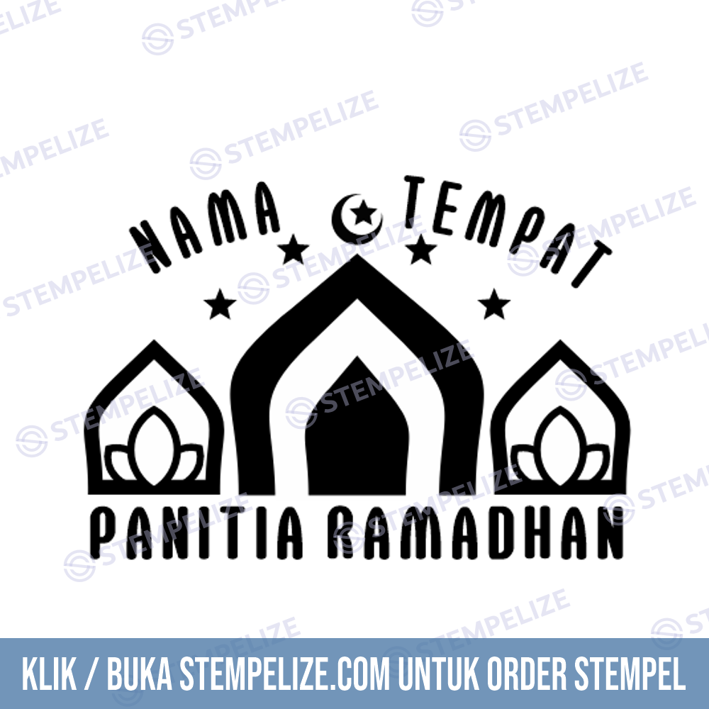 Contoh Stempel Panitia Ramadhan