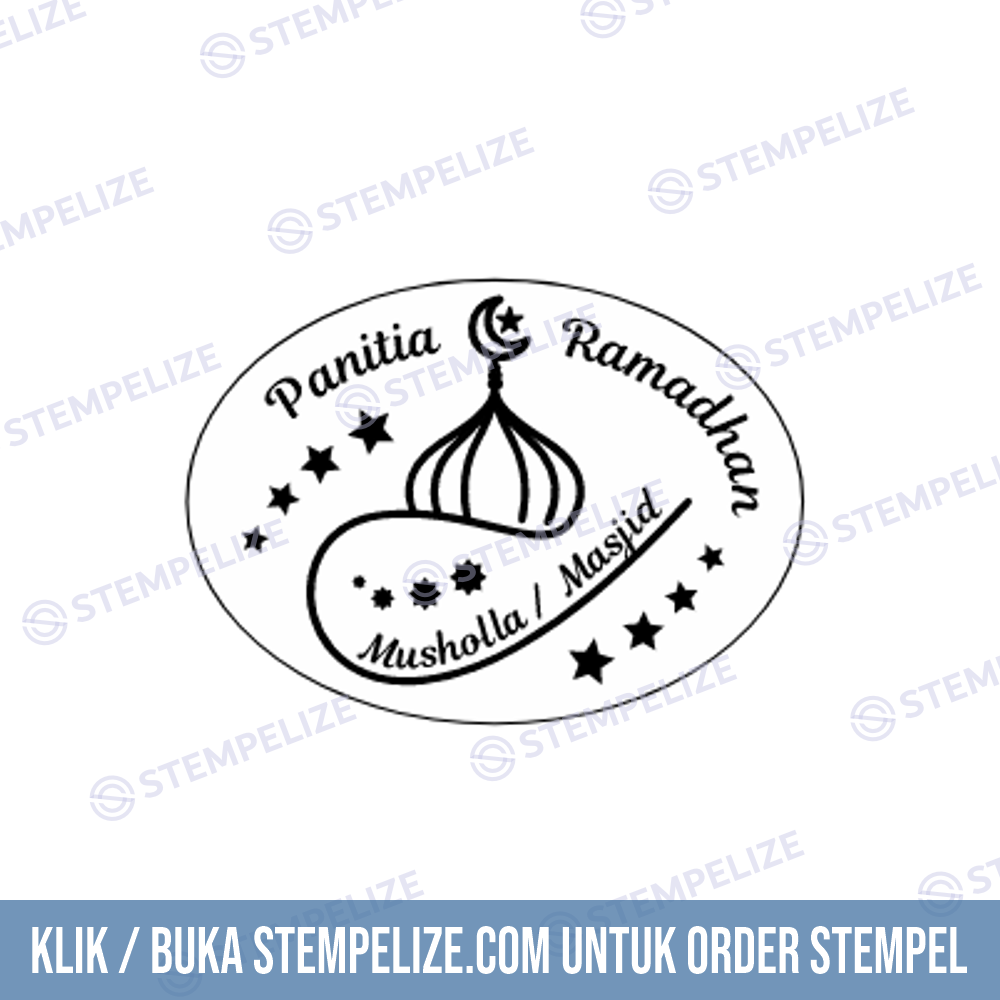 Contoh Stempel Panitia Ramadhan