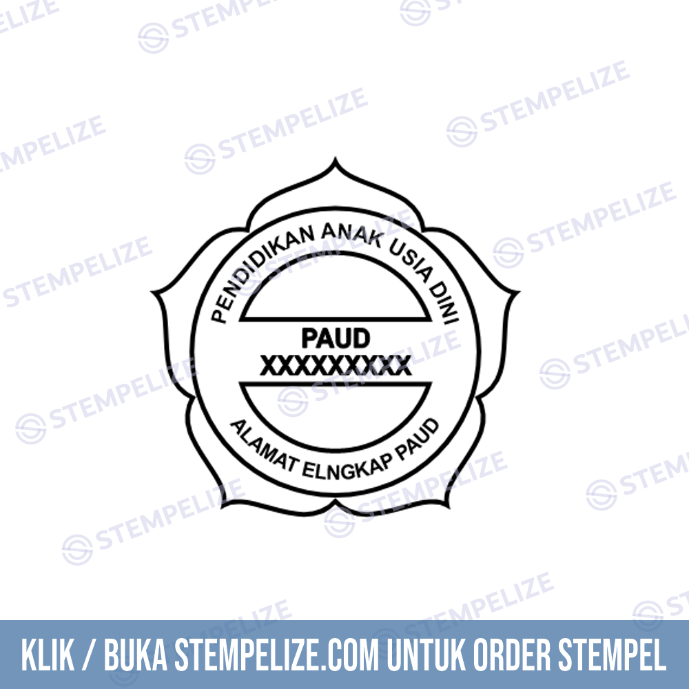 Contoh Stempel Paud / TK