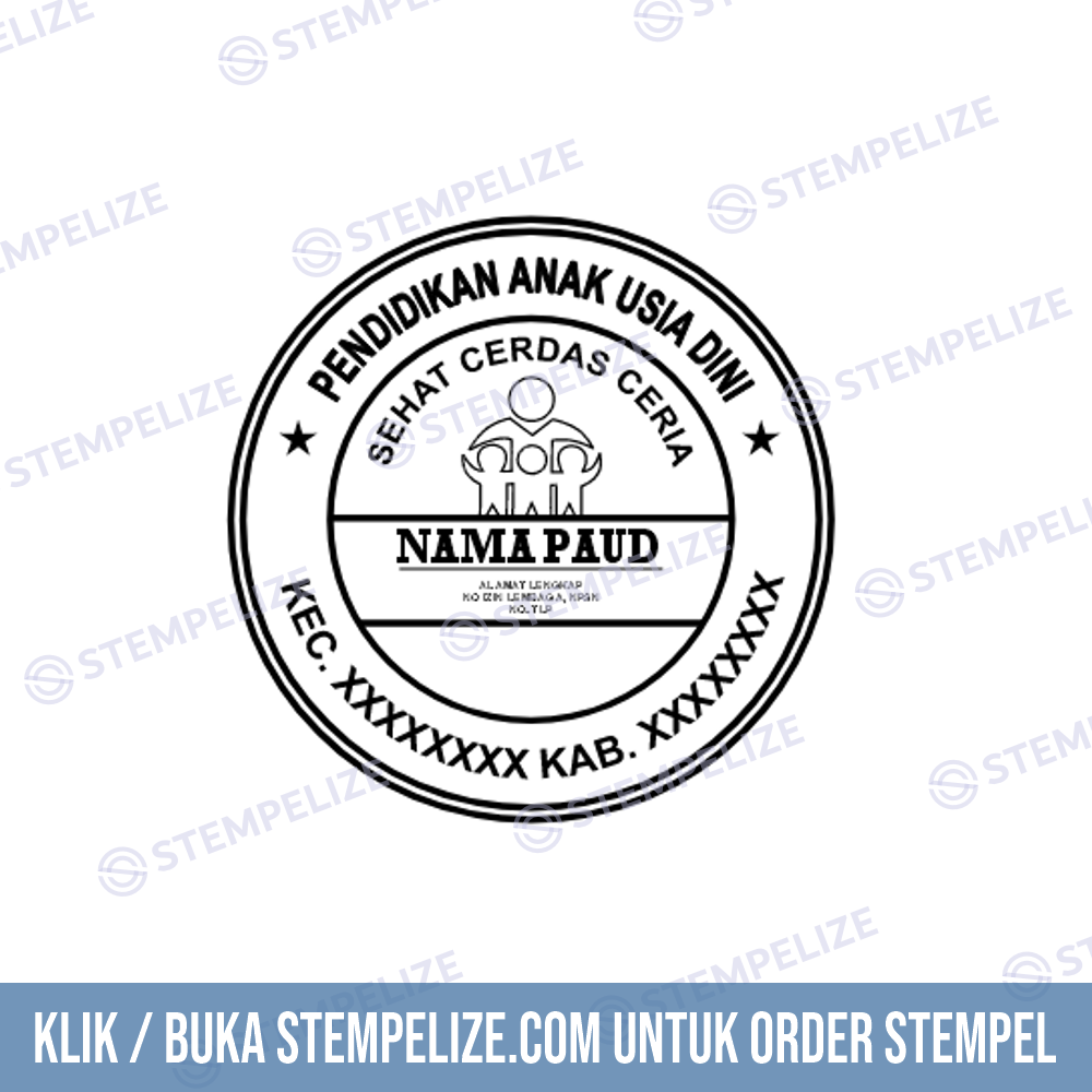 Contoh Stempel Paud / TK