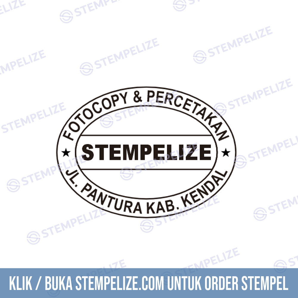 Contoh Stempel Percetakan