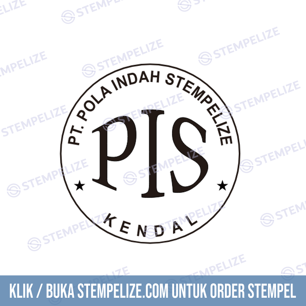Contoh Stempel Perusahaan PT