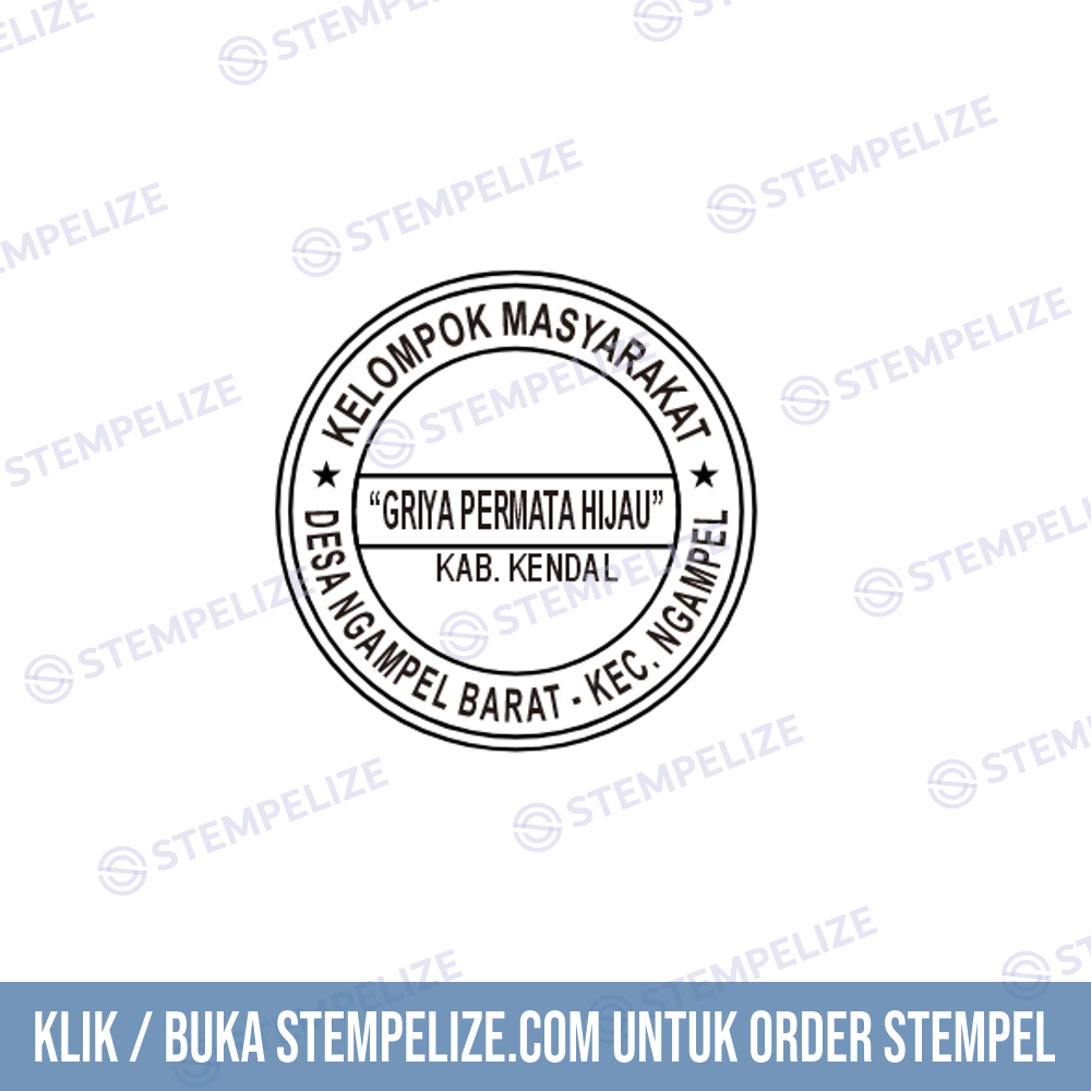 Contoh Stempel Pokmas
