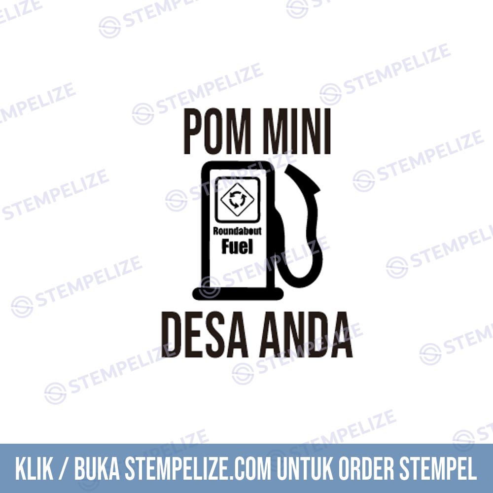Contoh Stempel Pom Mini