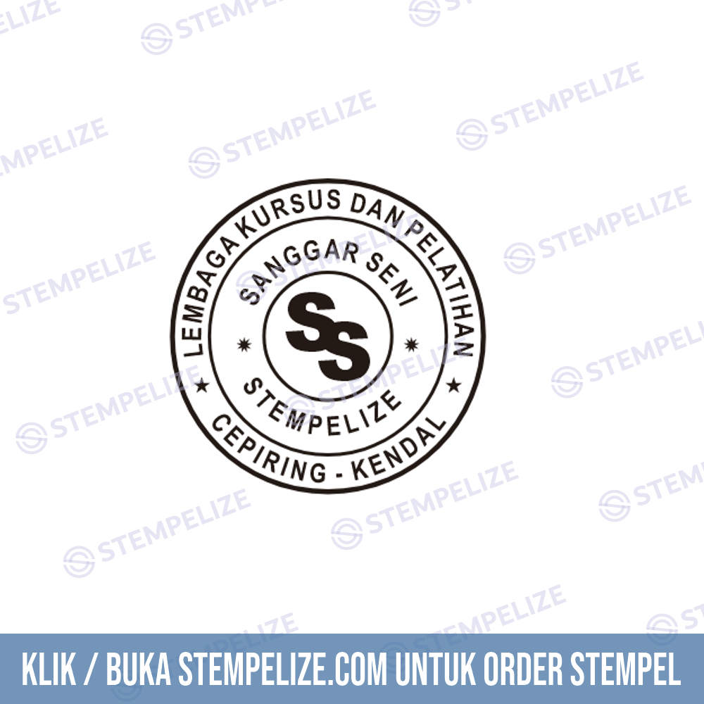 Contoh Stempel Sanggar Seni
