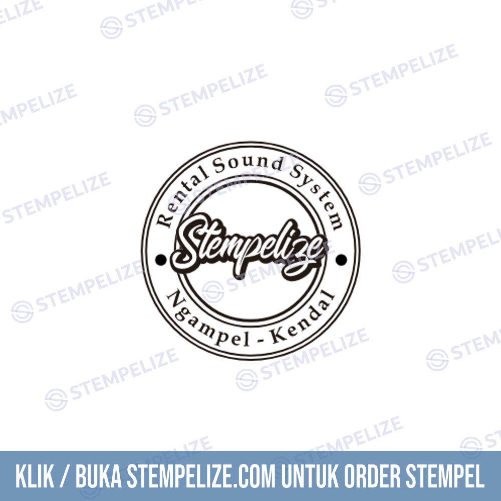Contoh Stempel Sound System