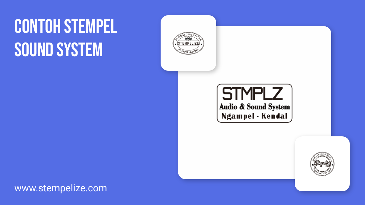 Contoh Stempel Sound System