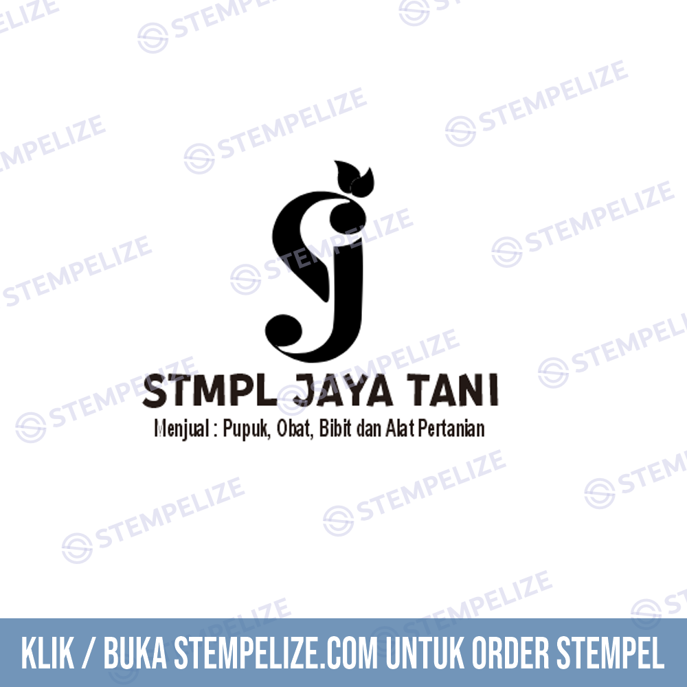 Contoh Stempel Toko Pertanian