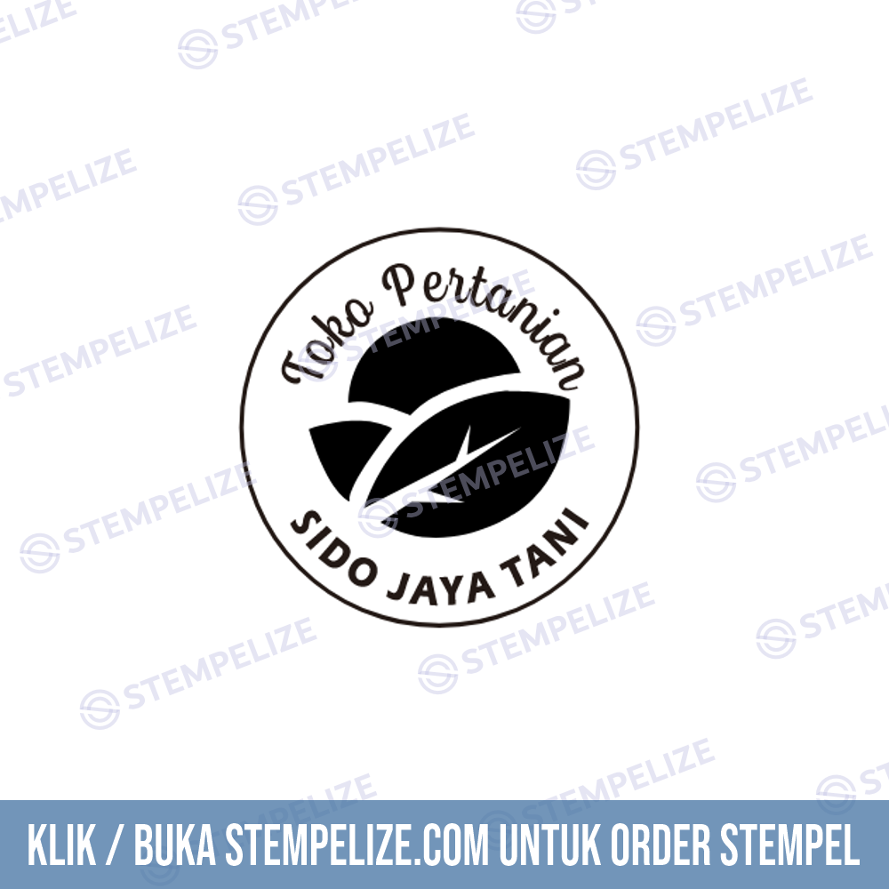 Contoh Stempel Toko Pertanian