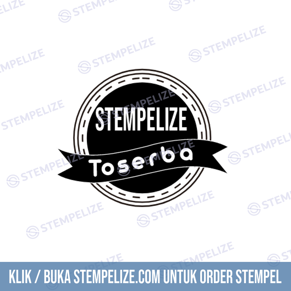 Contoh Stempel Toko Sembako / Toko Kelontong / Toko Serba Ada