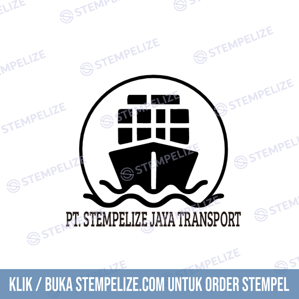 Contoh Stempel Transportasi / Ekspedisi