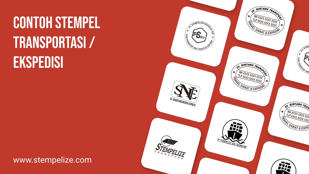 Contoh Stempel Transportasi / Ekspedisi