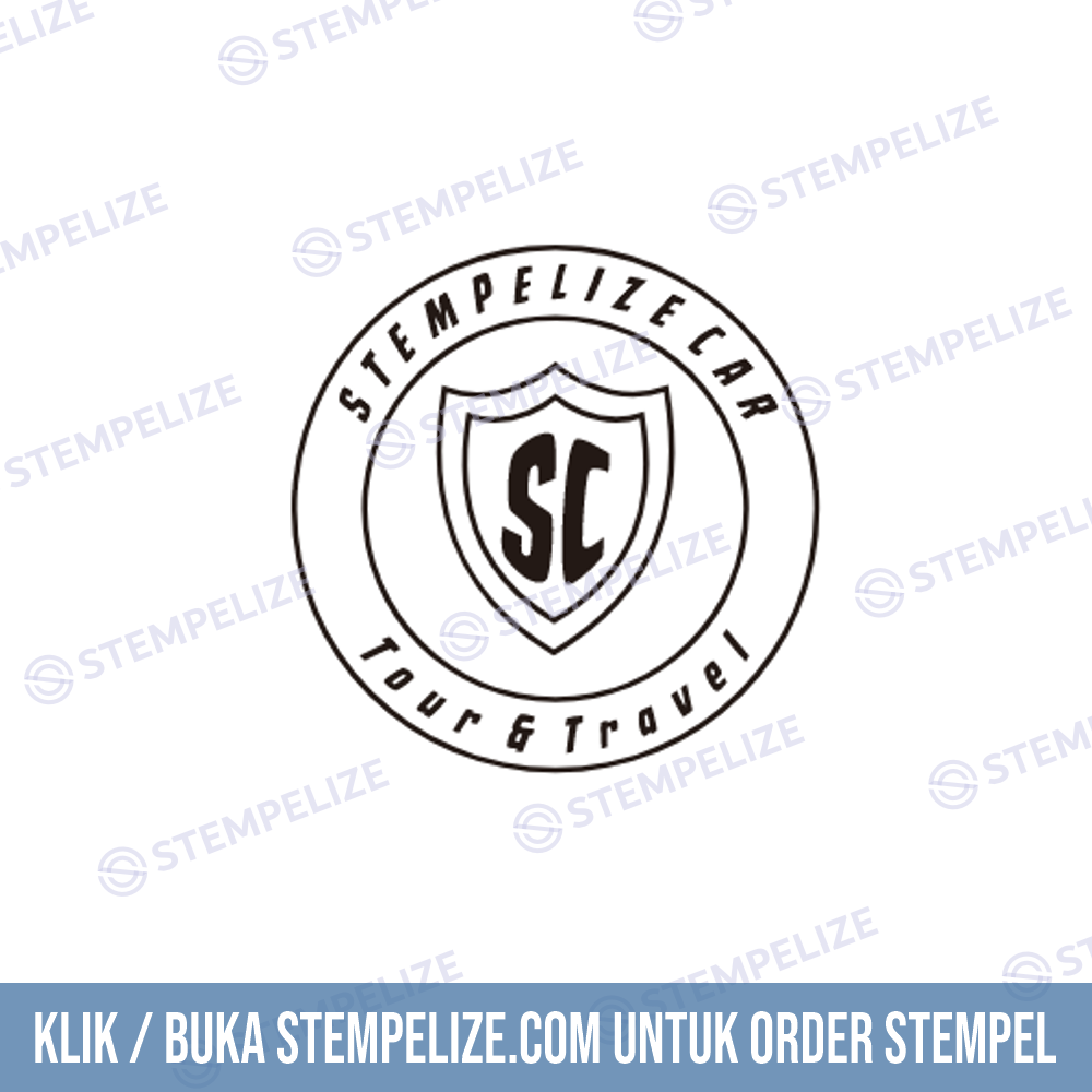 Contoh Stempel Travel