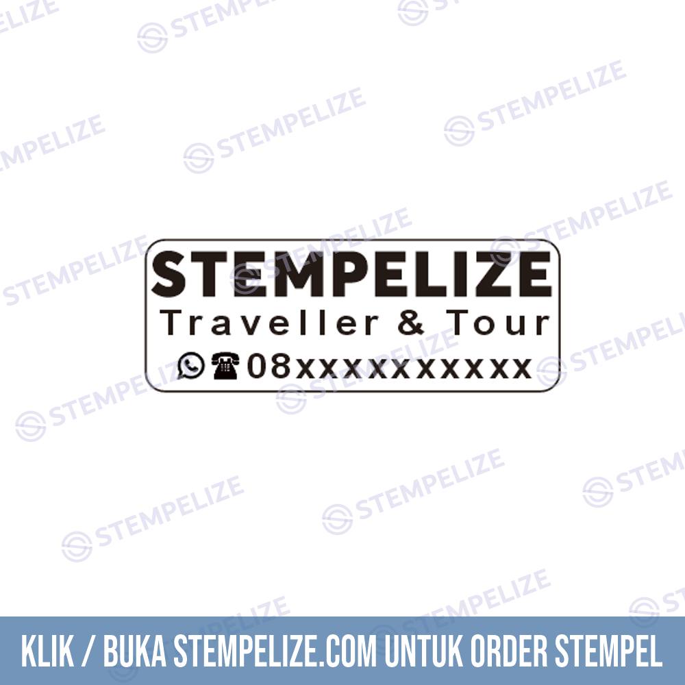 Contoh Stempel Travel