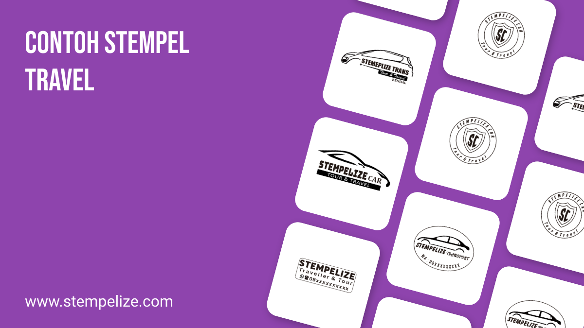 Contoh Stempel Travel
