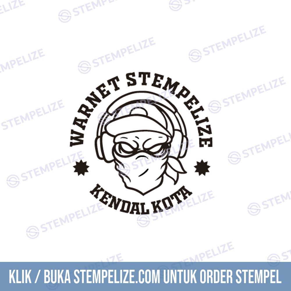 Contoh Stempel Warnet