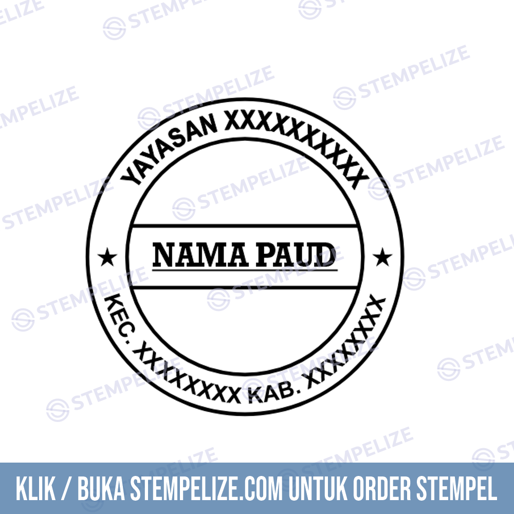 Contoh Stempel Yayasan