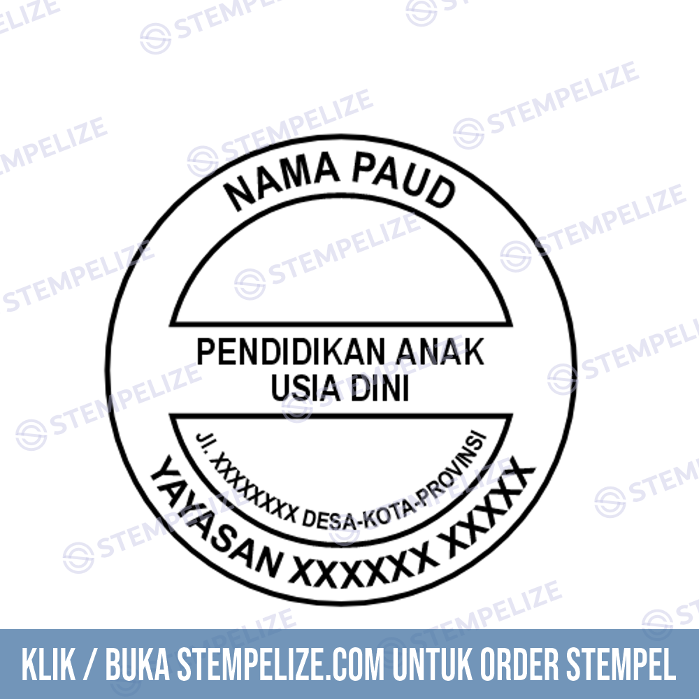 Contoh Stempel Yayasan