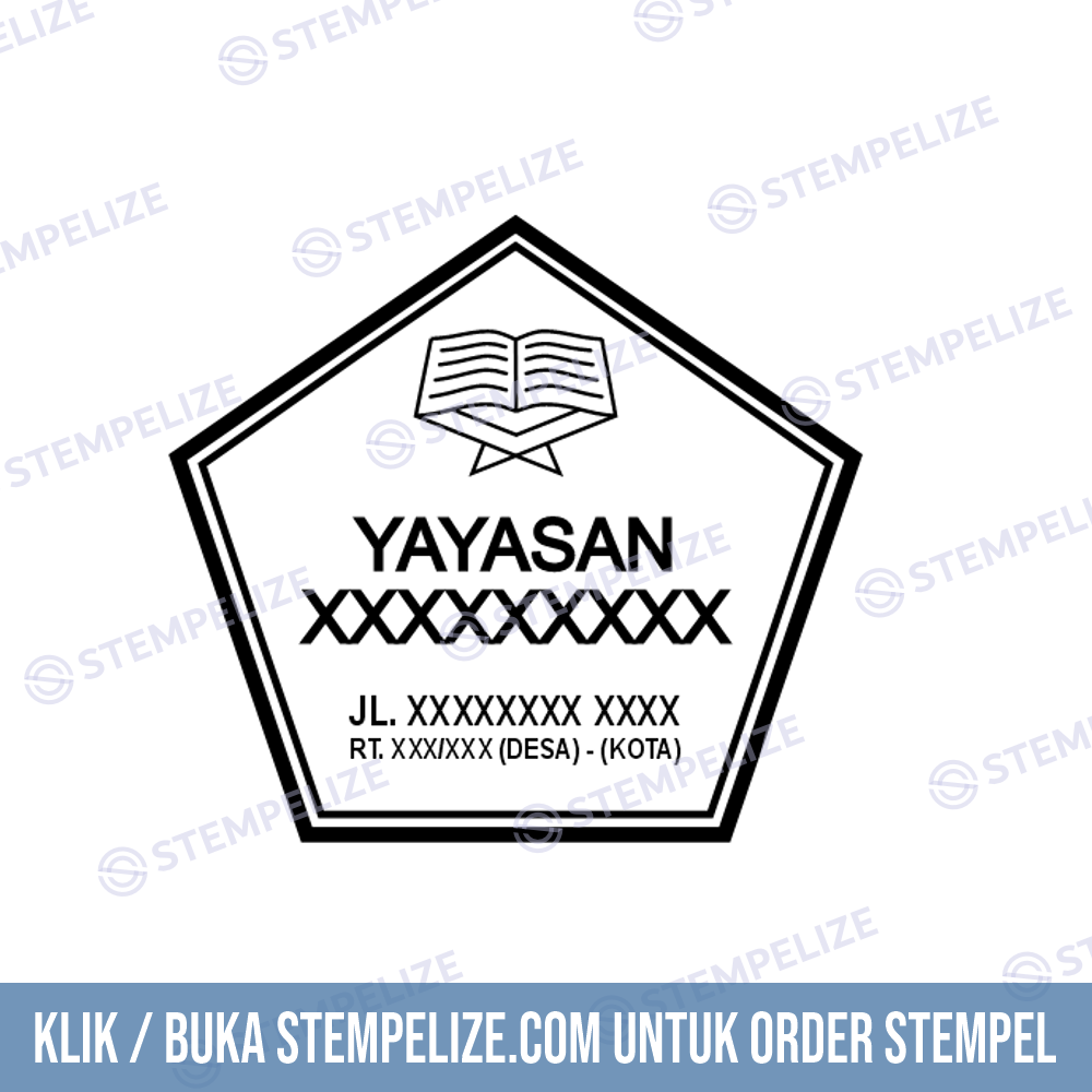 Contoh Stempel Yayasan