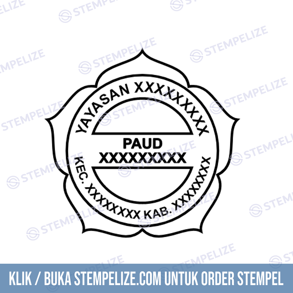 Contoh Stempel Yayasan