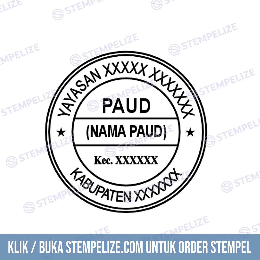 Contoh Stempel Yayasan