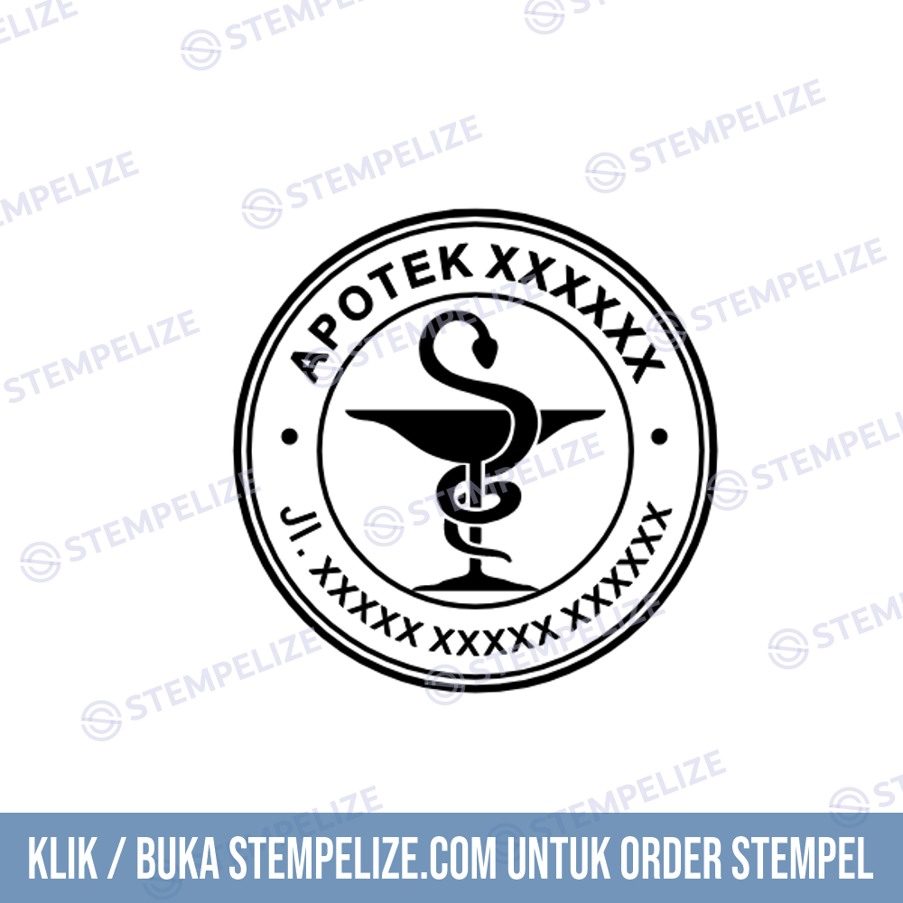 Contoh Stempel Apotek