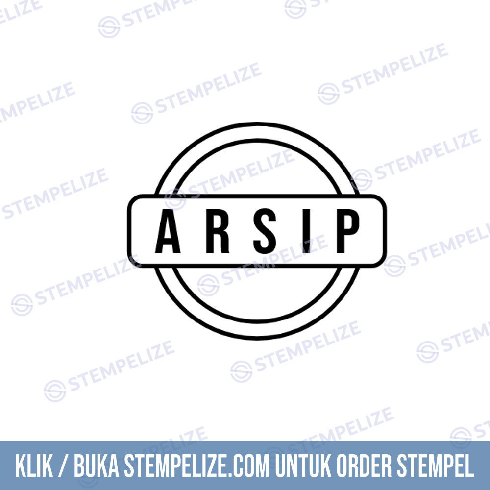 Contoh Stempel Arsip