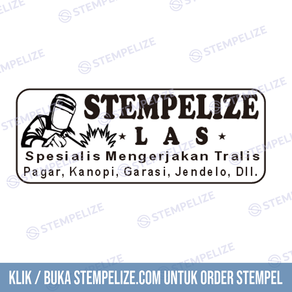 Contoh Stempel Bengkel Las