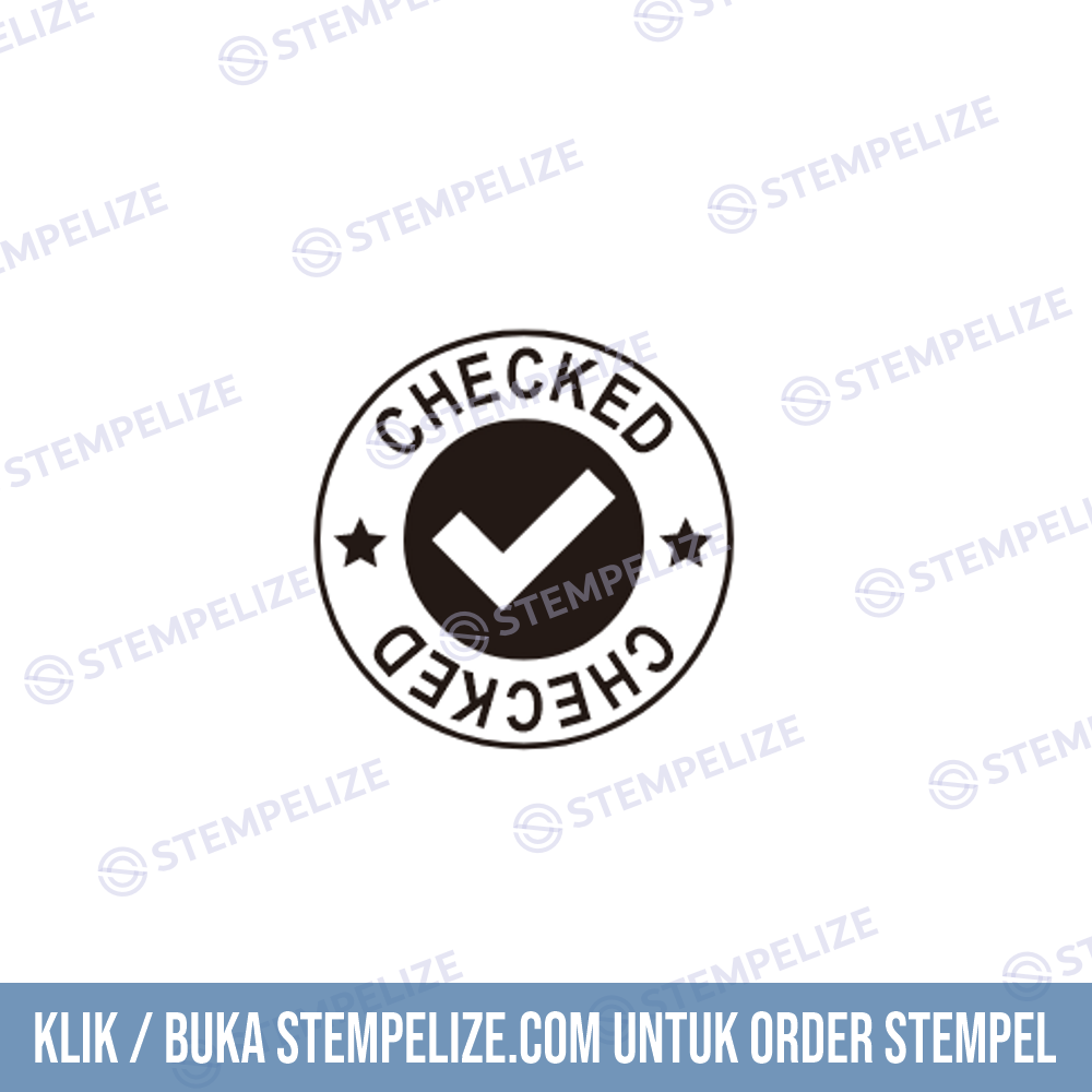 Contoh Stempel Check