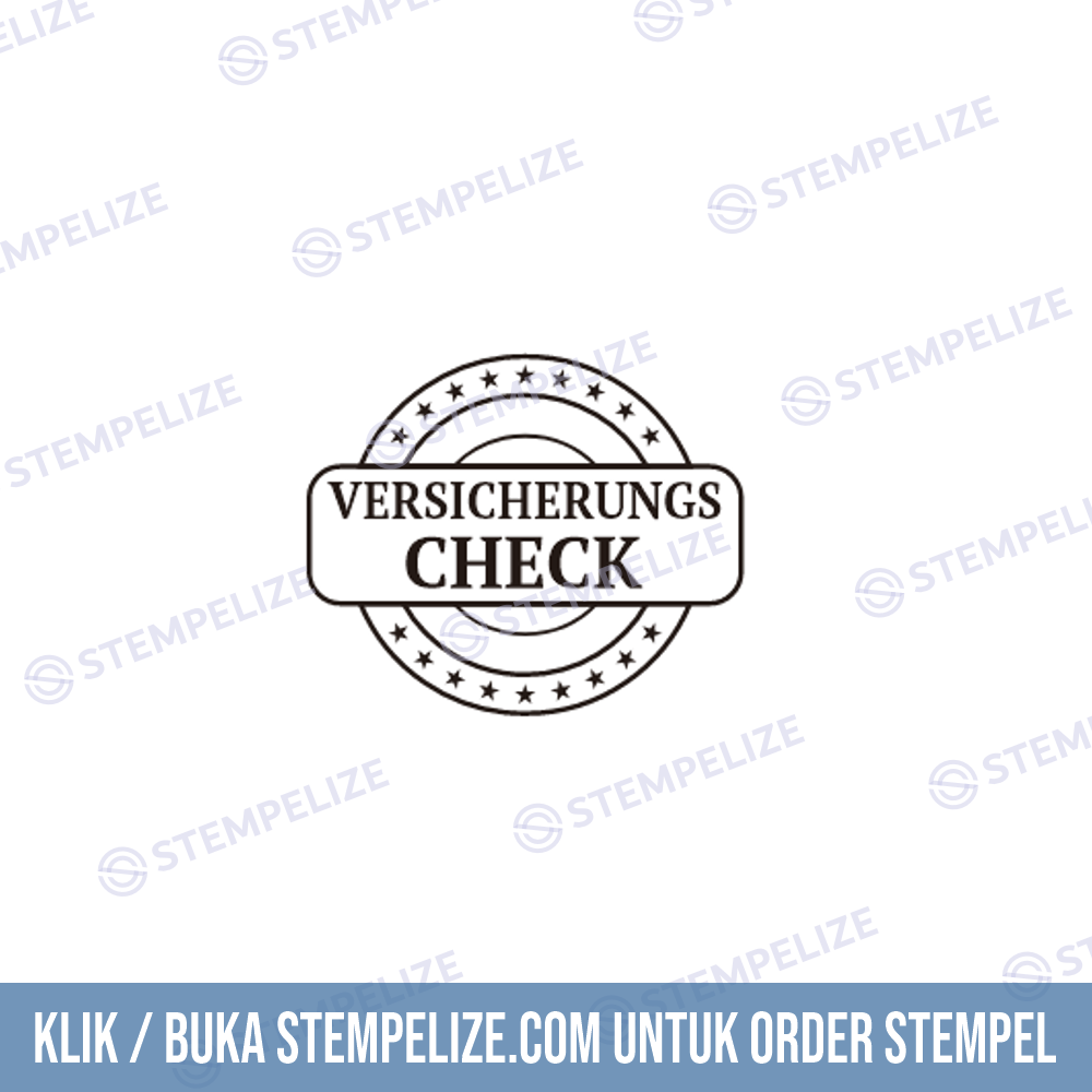 Contoh Stempel Check