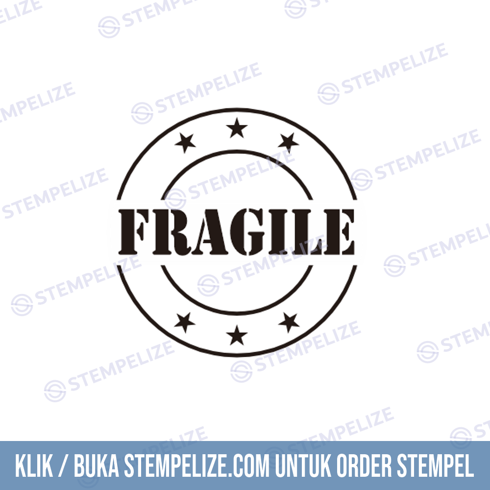 Contoh Stempel Fragile