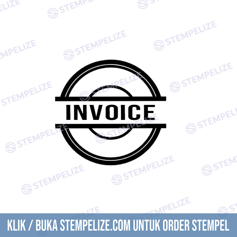 Contoh Stempel Invoice