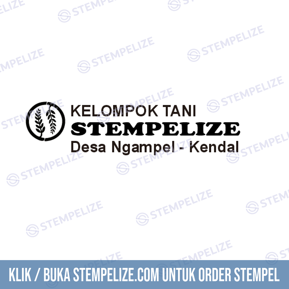 Contoh Stempel Kelompok Tani